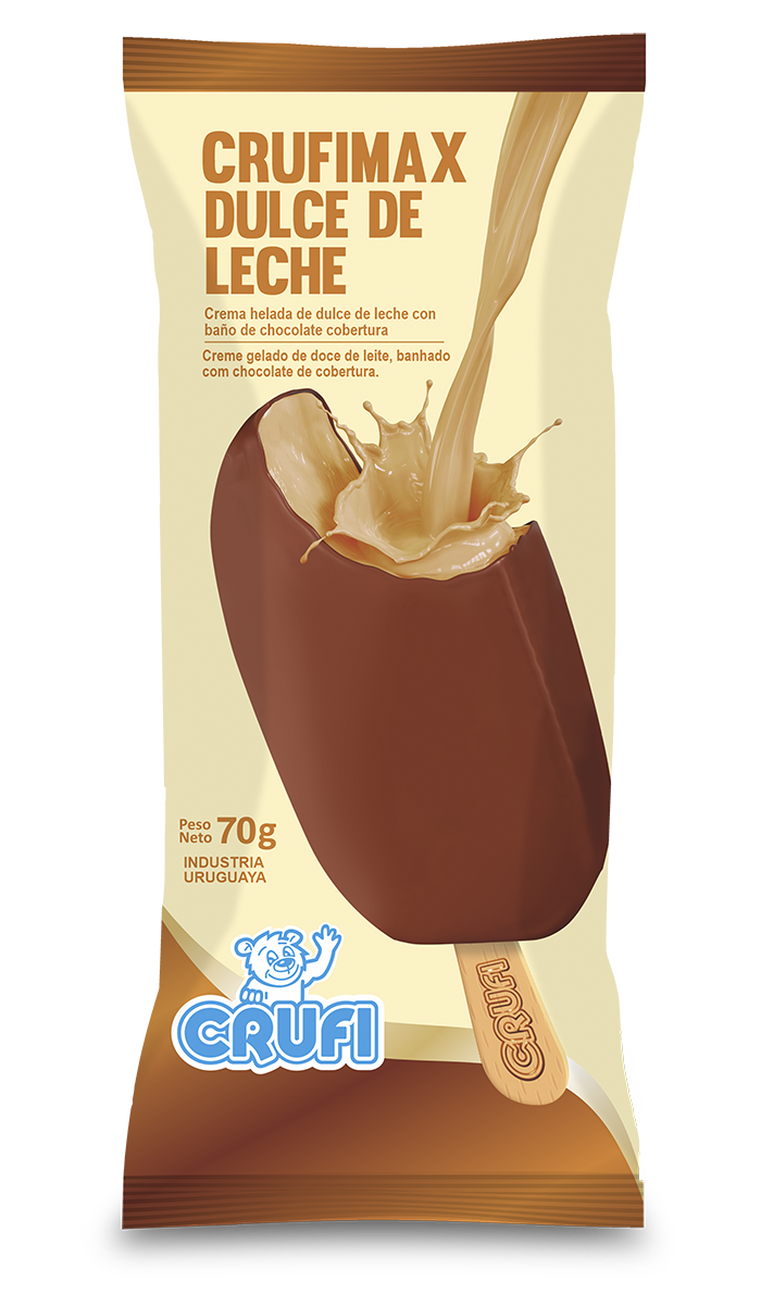 Crufi Max dulce de leche - Crufi